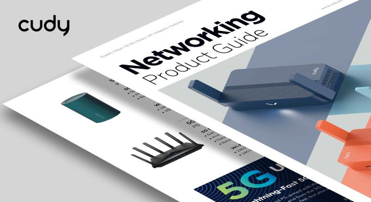 Cudy Released its New Version of Catalog Adding Numerous of New Offeri