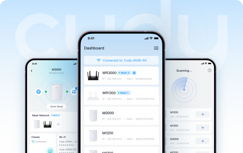 Cudy, su proveedor de soluciones de redes para el hogar y la empresa