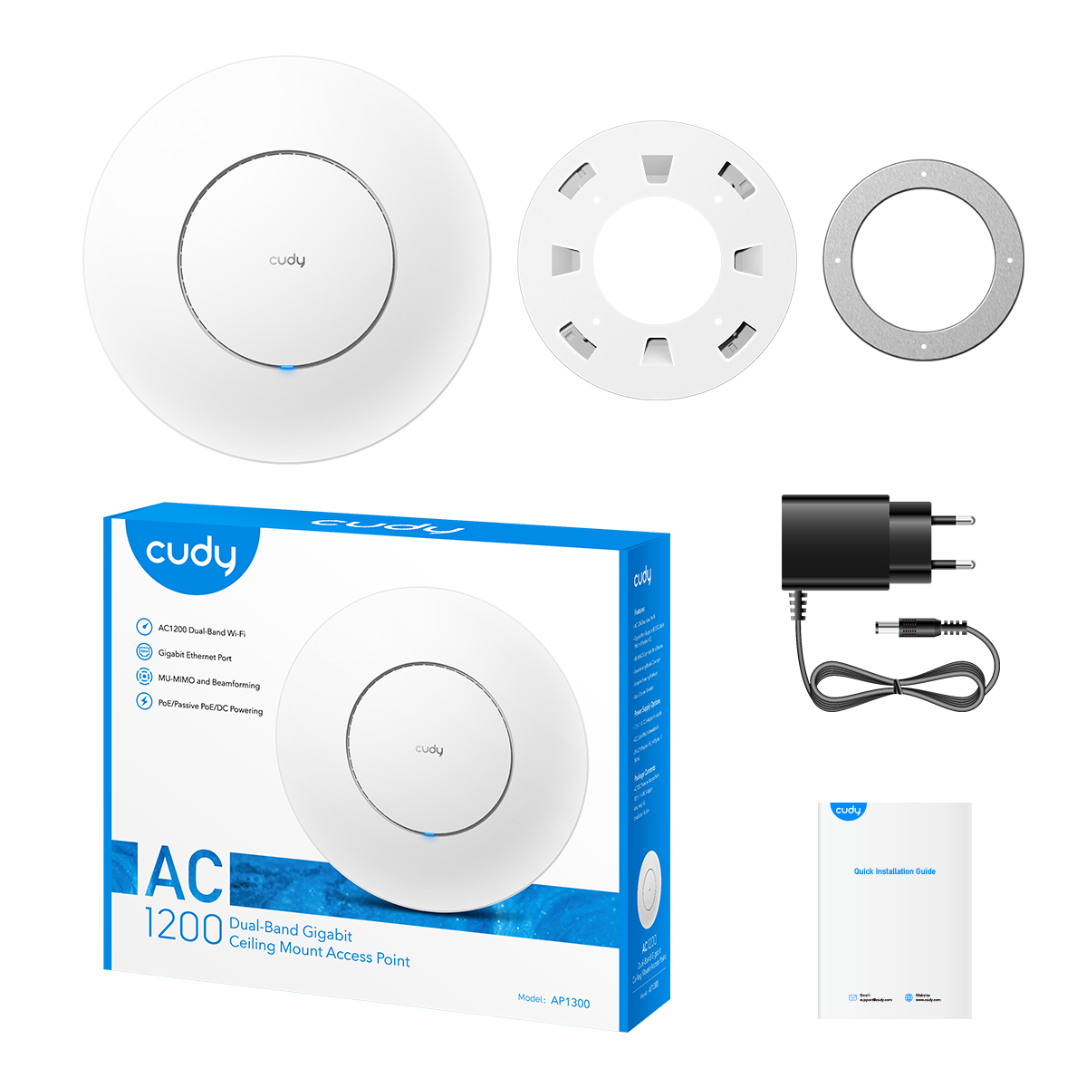 AC1200 Gigabit Wi-Fi Access Point, AP1300 1.0 – Cudy