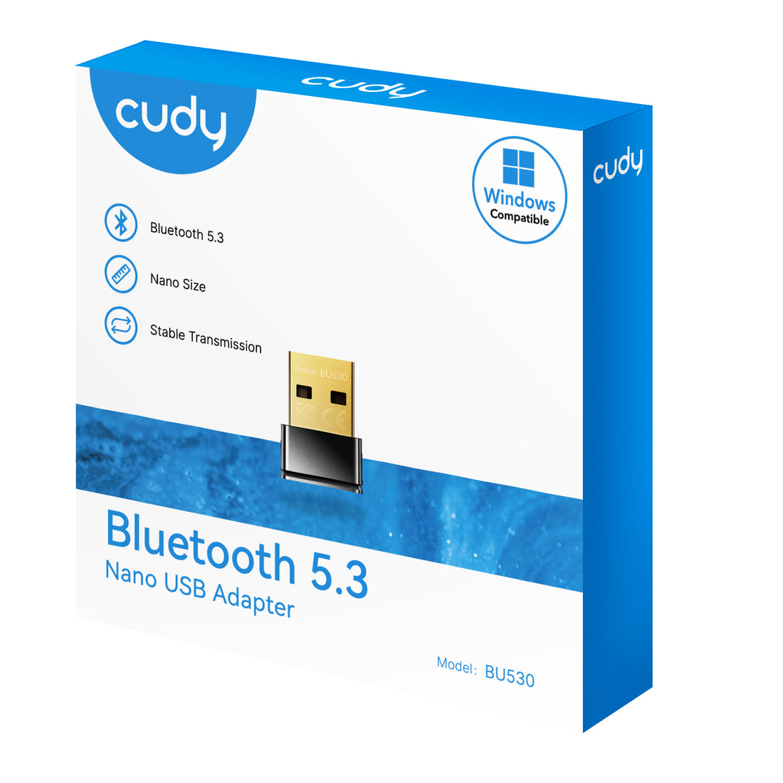 Bluetooth 5.3 Nano USB Adapter, BU530 1.0 – Cudy