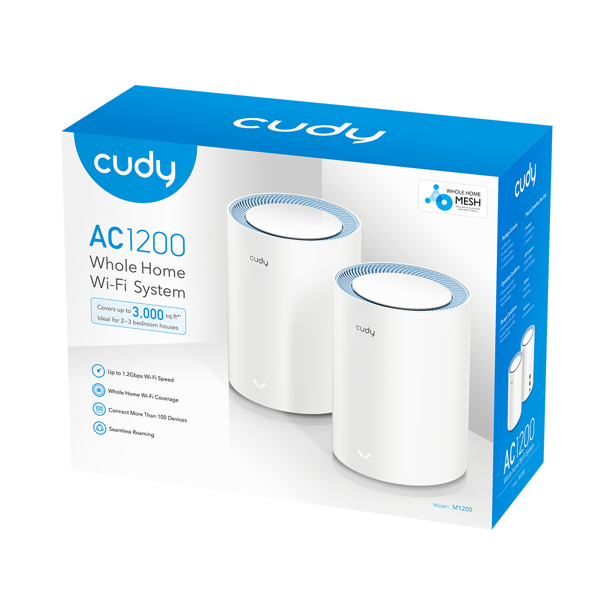 AC1200 Mesh Wi-Fi System, M1200 1.0 – Cudy