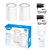 AX3000 2.5G Mesh 全屋路由套装, M3000 2.0 – Cudy