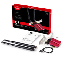 BE9300 Wi-Fi 7 Bluetooth 5.4 PCI-E Adapter, WE9300 1.0 – Cudy